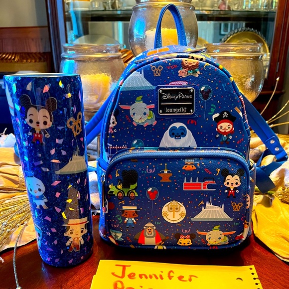 Loungefly | Bags | Disney Parks Character Loungefly With Custom ...
